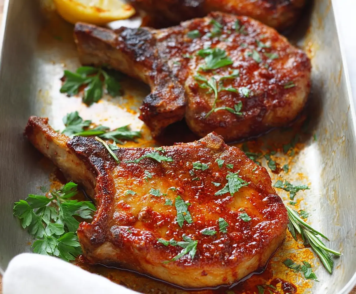 Easy Oven Baked Pork Chops Recipe